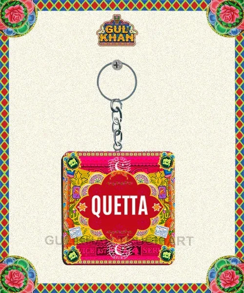 Key Chain Design 0025 – Gul Khan Truck Art