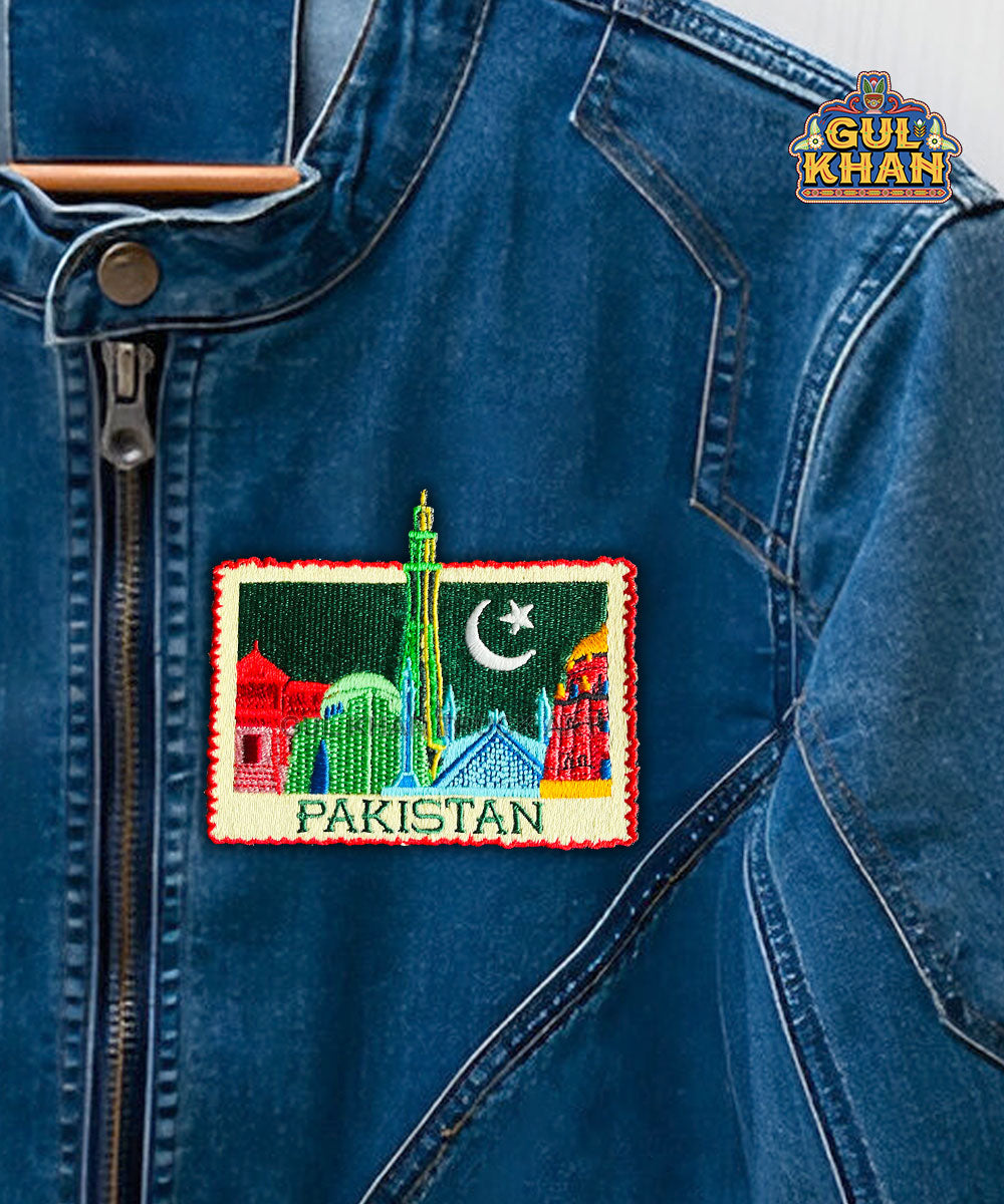 Pakistan Premium Embroidered Patch – Gul Khan Truck Art